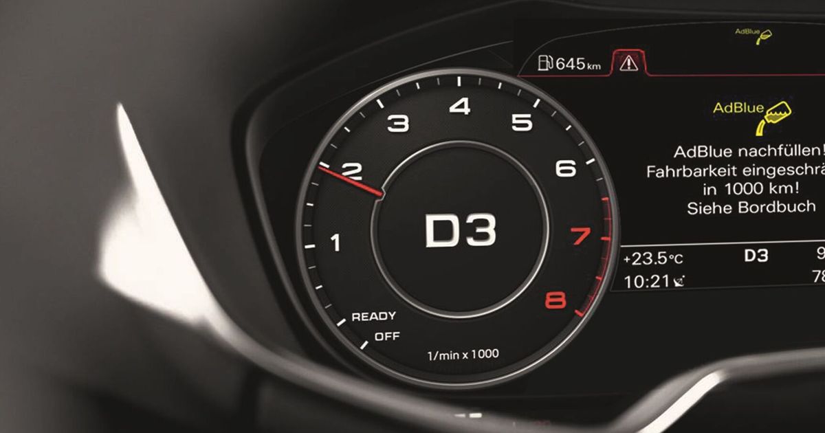 Audi A4 Adblue Fã¼llstand Anzeigen